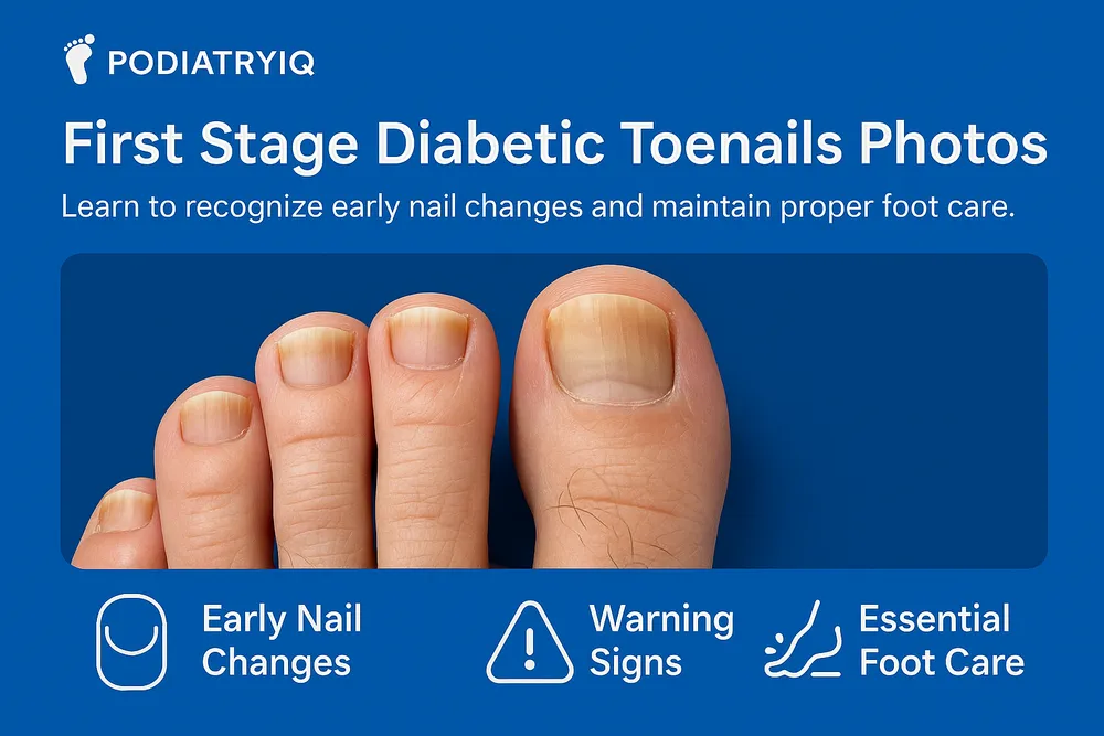 First Stage Diabetic Toenails Photos